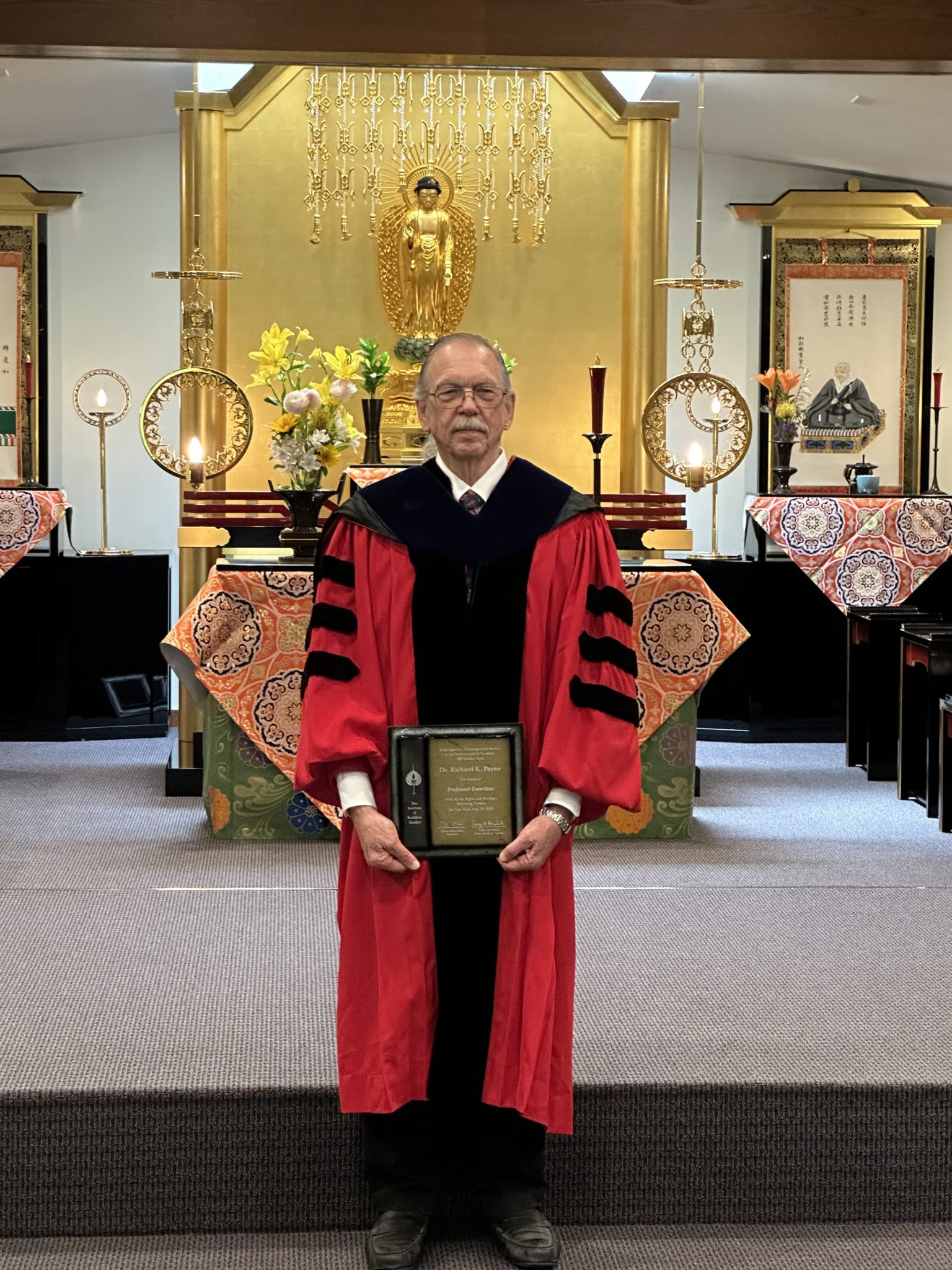 Dr. Richard Payne Retiring From IBS | Institute of Buddhist Studies