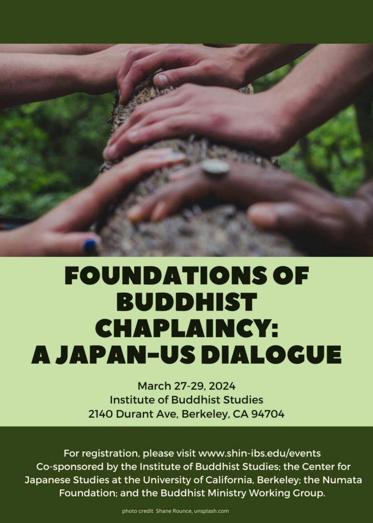 Foundations of Buddhist Chaplaincy: A Japan-US DialogueInstitute of ...